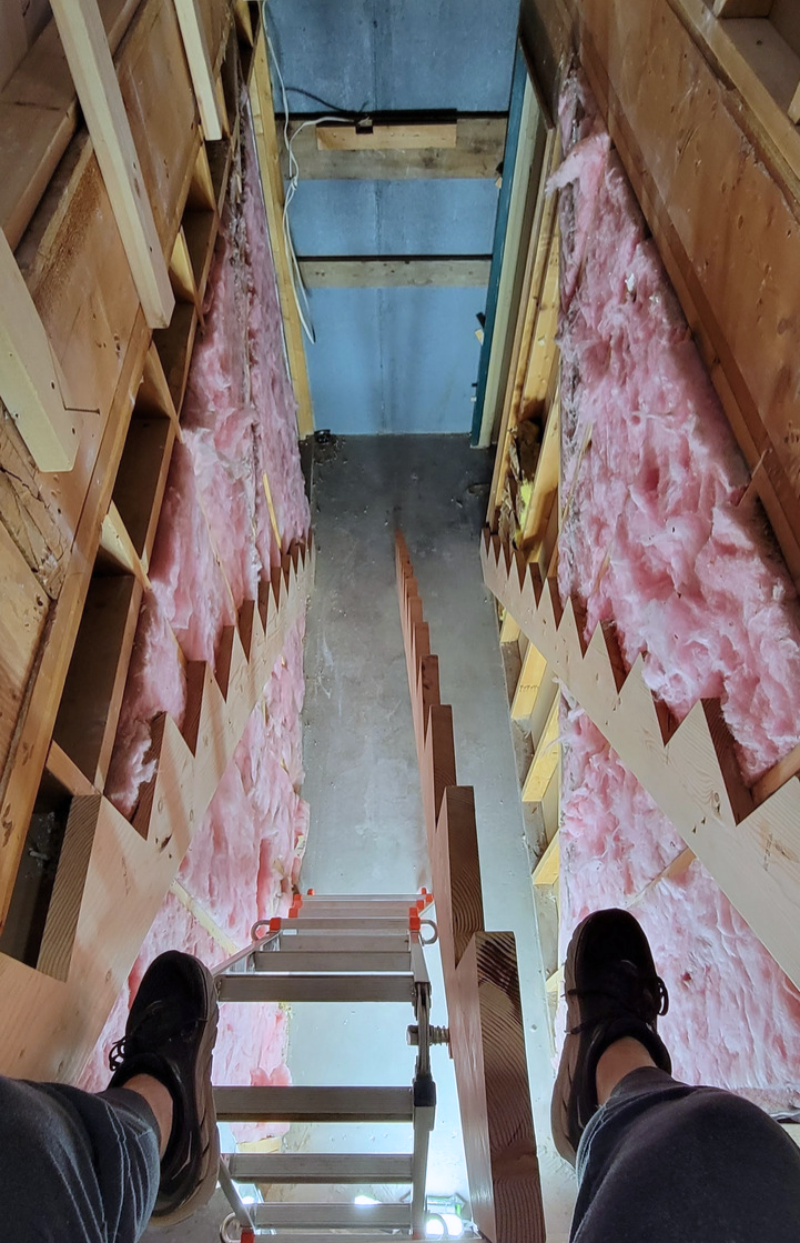 Rotating Stairs - Sawdusted Co.